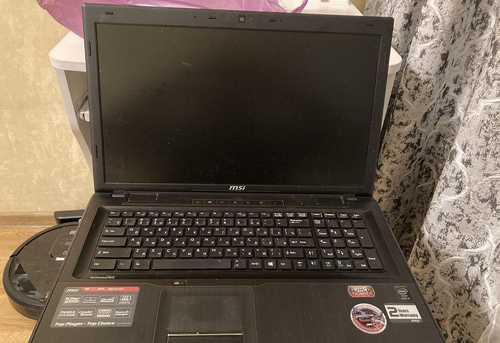 Ноутбук Msi ge70, i7