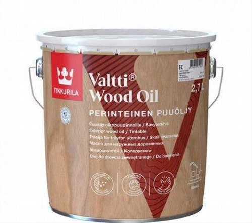 Масло Tikkurila Valtti Wood Oil для наружных дерев