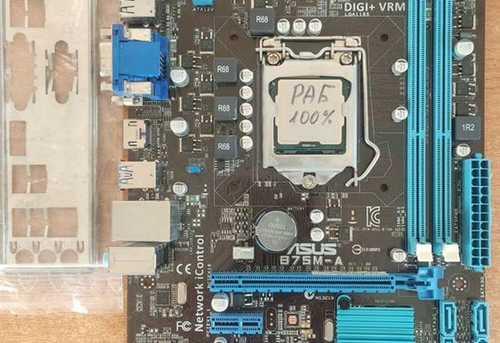 Мат. плата ASUs B75M-A сокет 1155 ddr3x2