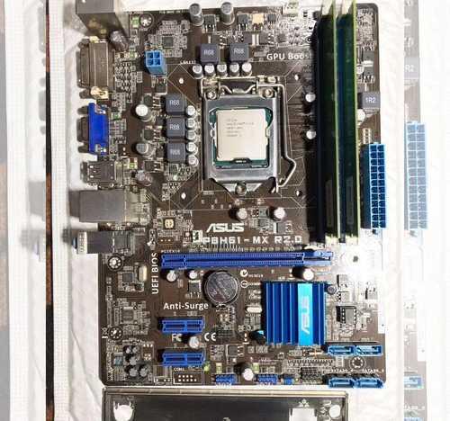 Asus p8h61 mx r2.0 комплект