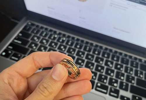 Кольцо Bvlgari B.zero1 розовое золото