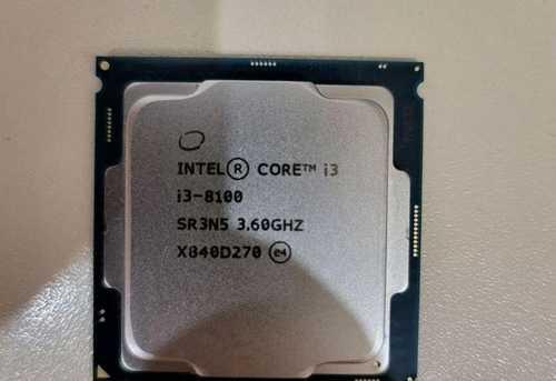 Процессор i3 8100 - lga1151 v2