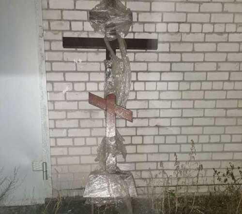 Крест православный большой, могильный