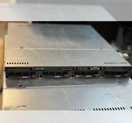 Сервер Supermicro 1u Xeon 3360 2,8Ghz