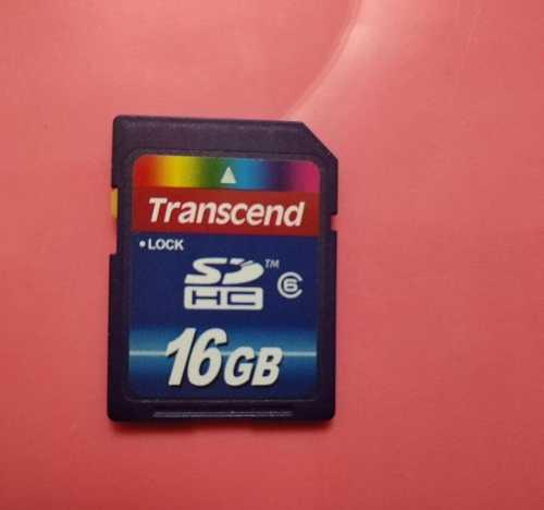 Карта памяти Transcend sdhc.16GB