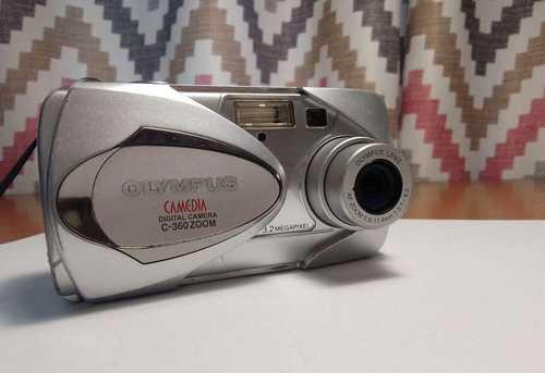 Компактный фотоаппарат olympus c-360