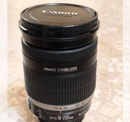 Объектив Canon EF-S 18-200 1:3.5-5.6 IS