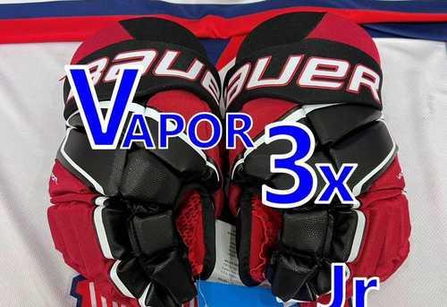 Краги хоккейные Bauer Vapor 3X Юниорские перчатки