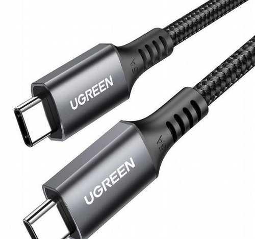 Кабель Ugreen US555 100W USB-C / USB-C PD, 1 метр