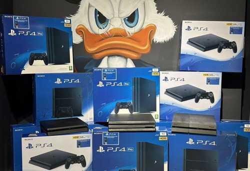 Sony Playstation 4 Fat/Slim/Pro +500 игр+гарантия