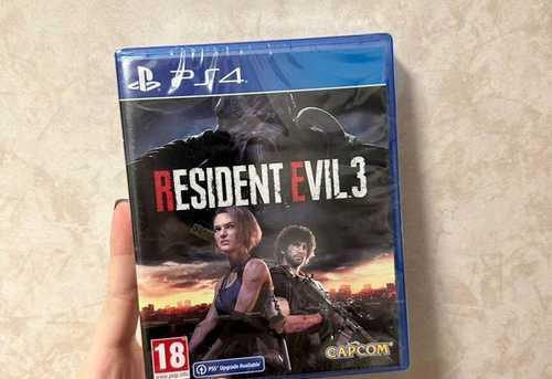 Resident evil 3 ps4 (новый диск) игра