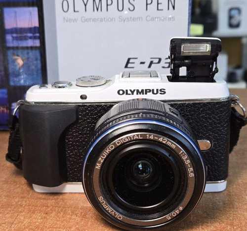 Беззеркальный фотоаппарат Olympus PEN E-P3 kit (M