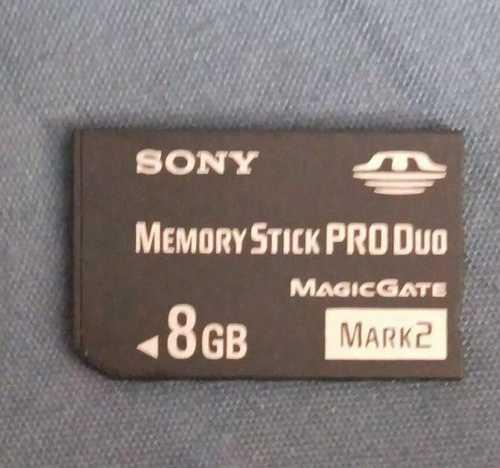 Карта памяти memory stick pro duo