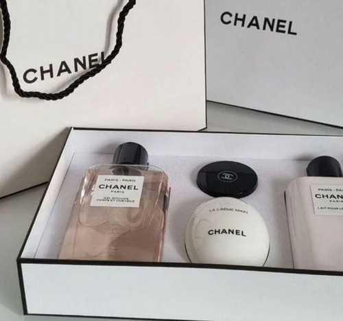 Подарочный Набор chanel уход за телом 4 в 1