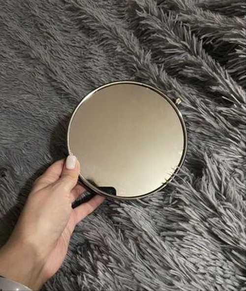 Зеркало настольное круглое