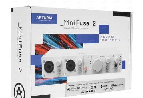 Новая Звуковая карта Arturia MiniFuse 2, днс