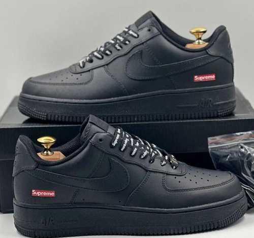 Кроссовки Nike Air Force 1 Low & Supreme (Арт.18869)