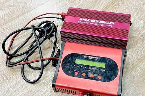 Зарядка Pilotage Simplex-4 competition lipo/nimh