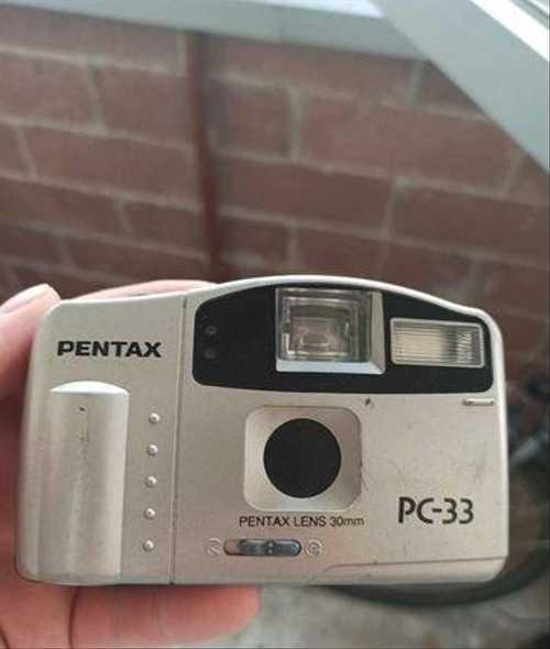 Пленочный фотоаппарат pentax pc-33. Мыльница