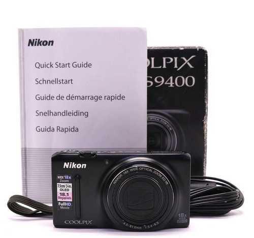 Nikon Coolpix S9400 в упаковке