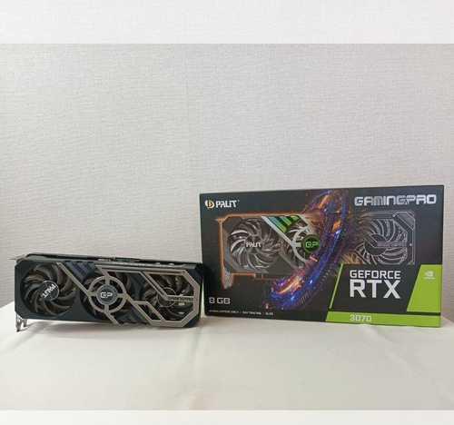 Видеокарта RTX 3070 Palit GamingPro / обмен