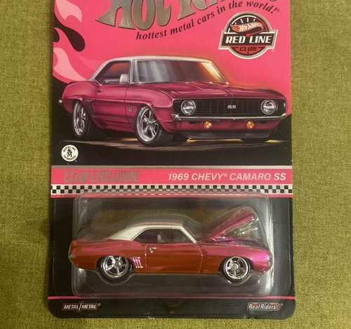 Hot wheels RLC 1969 chevy camaro ss