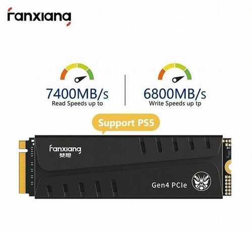 SSD Fanxiang S770 2tb 7400/6800 Mb/s, новый