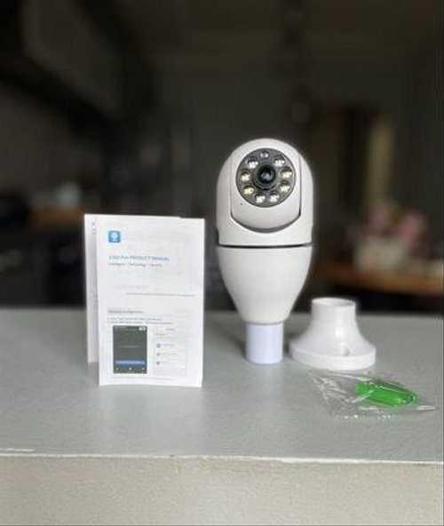Камера видеонаблюдения лампочка