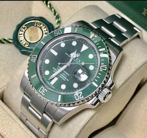 Часы rolex submariner hulk