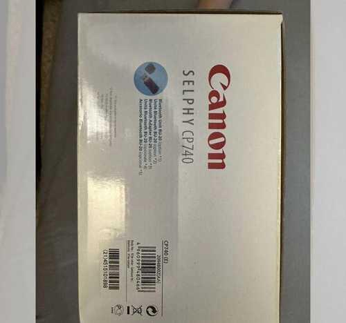 Принтер canon selphy CP-740