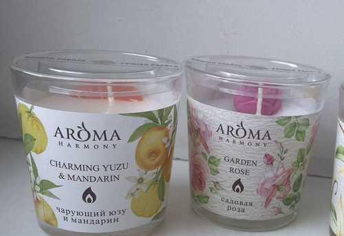 Свеча ароматическая Aroma Harmony новая