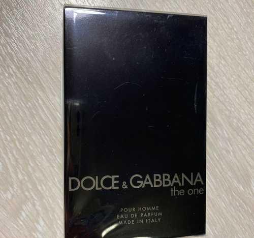 Dolce gabbana the one for men eau de parfum 100мл