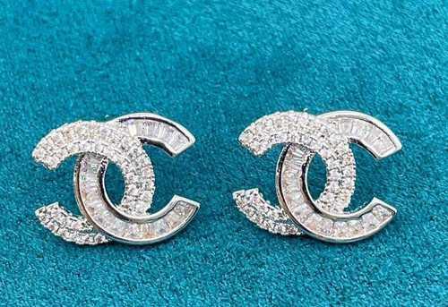 Серьги chanel