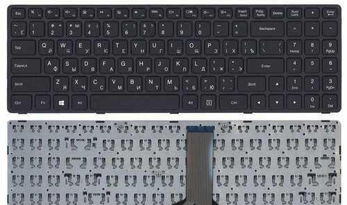 Клавиатура для Lenovo Ideapad 300-15 100-15IBD чер