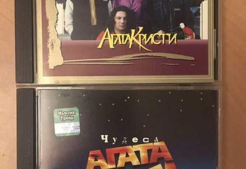 2 cd диска гр. "Агата Кристи": сборник и "Чудеса"