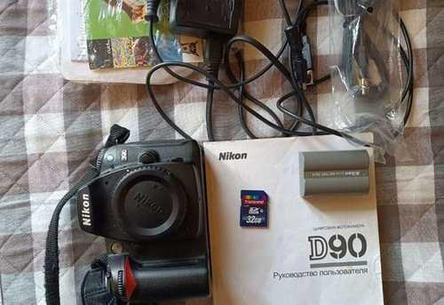 Nikon d90 body 68к