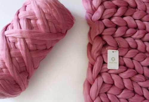 Толстая пряжа для ручного вязания 1кг Wool Hugs