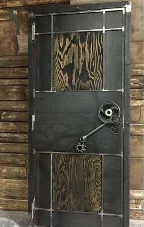 Дверь в стиле лофт loft industrial