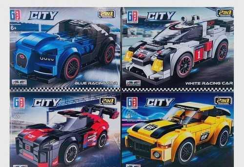 Лего Сити Спортивные машины 4 вида