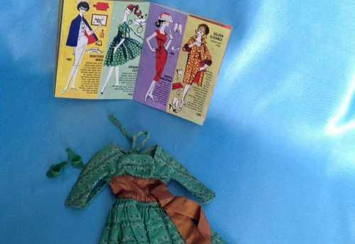 Vintage Barbie Винтаж Барби платье 1962г