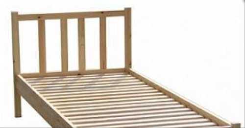 Деревянная кровать IKEA размер 120*200