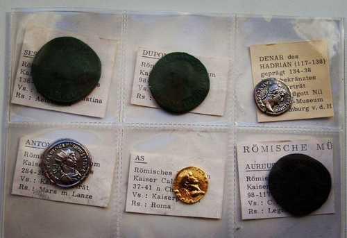 Коллекция античных монет римской империи