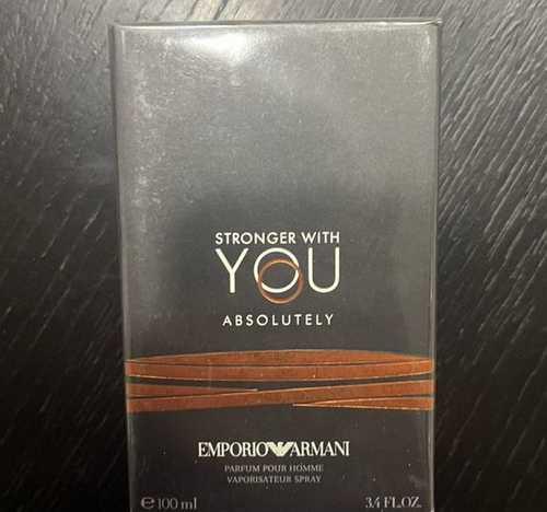 Armani stronger with you absolutely 100 мл