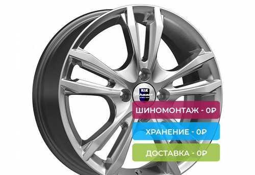 R16 4x114,3 6J ET40 D67,1 К&К Samara (кс866) сильв