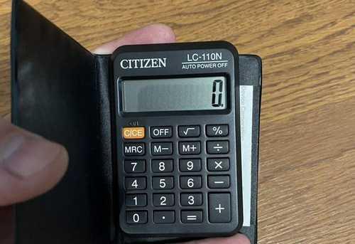 Калькулятор citizen LC-110N