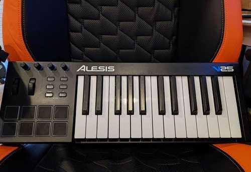 Midi клавиатура Alesis v25 mk1