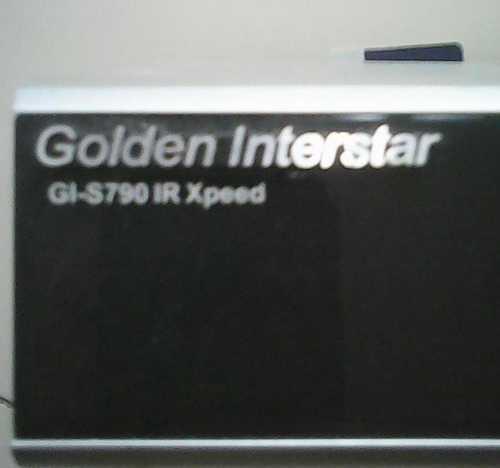 Ресивер спутниковый golden interstar GI-S790 IR