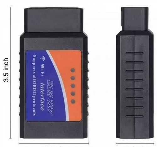 Автосканер ELM327 1.5 wifi для диагностики OBD2