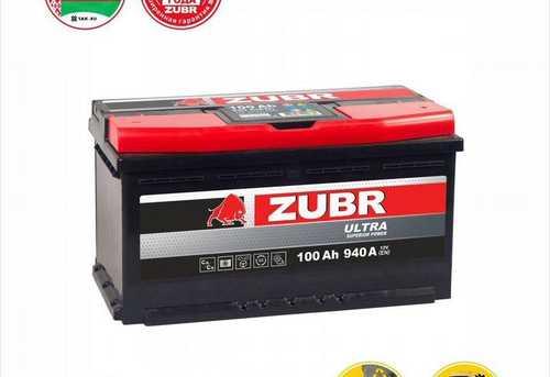 Аккумулятор Zubr Ultra (100 Ah, 12 V) Обратная, R+