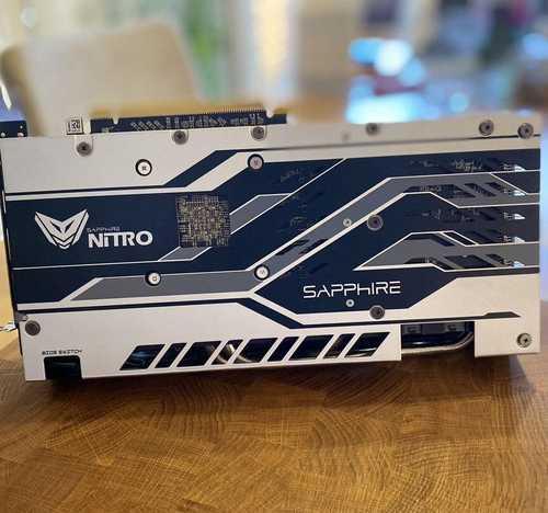 Видеокарта rx580 8gb nitro  sapphire